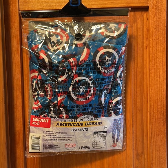 Marvel (Amscan, Inc.) | Costumes | Nwt Marvel American Dream Leggings ...